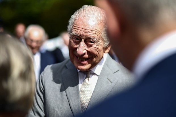 King Charles news: Seagull makes mess on monarch's jacket during visit ...