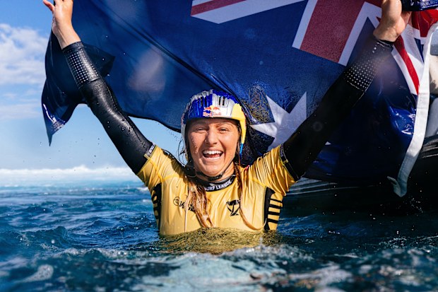 Surfing news 2025: Australia's Molly Picklum wins women's WSL title at ...