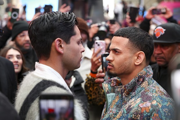 Boxing news 2025: Ryan Garcia; Devin Haney Times Square card; war of ...