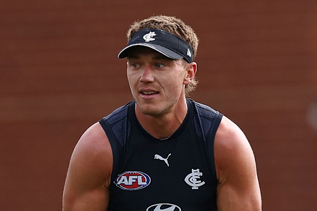 AFL news 2026 | Patrick Cripps responds to viral Carlton training video ...