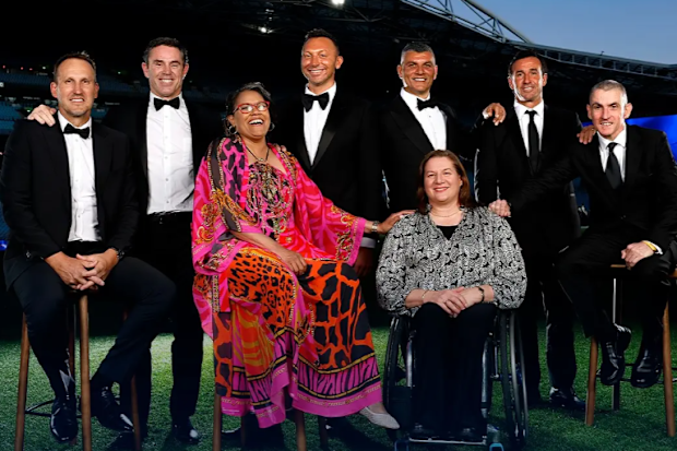 NRL news 2025: Brad Fittler was 'nervous' to meet Olympic legend Cathy ...