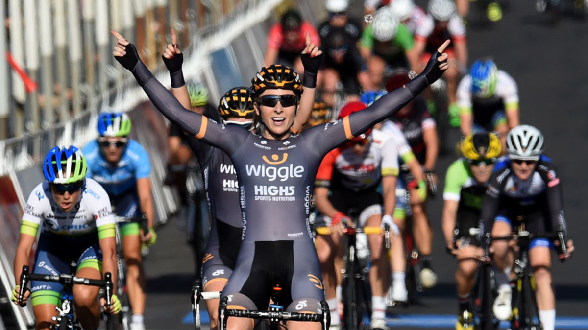 Edmondson wins in cycling