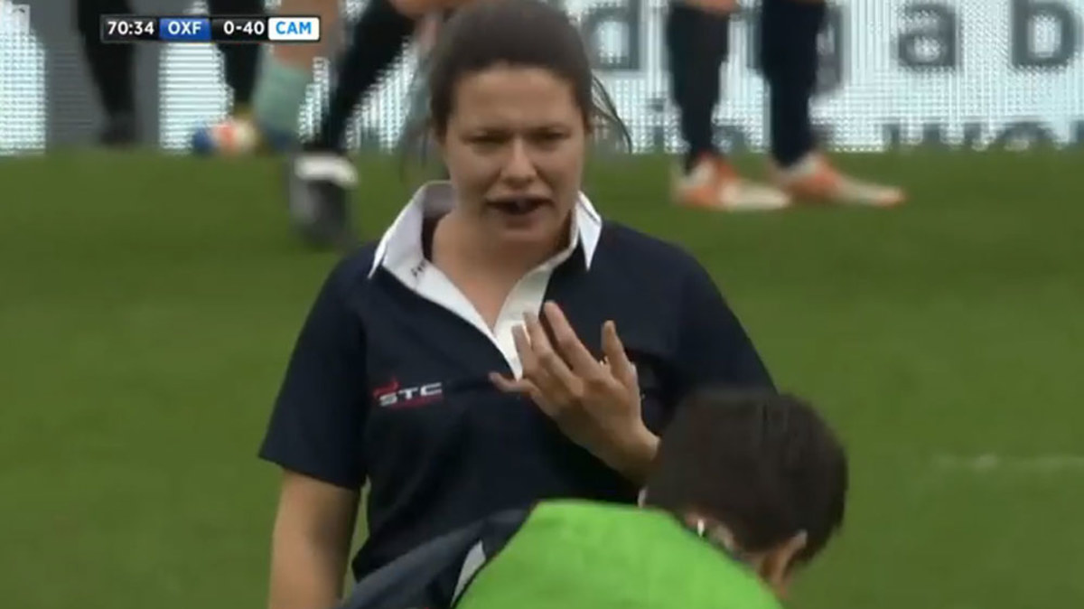 Female rugby player is as tough as nails