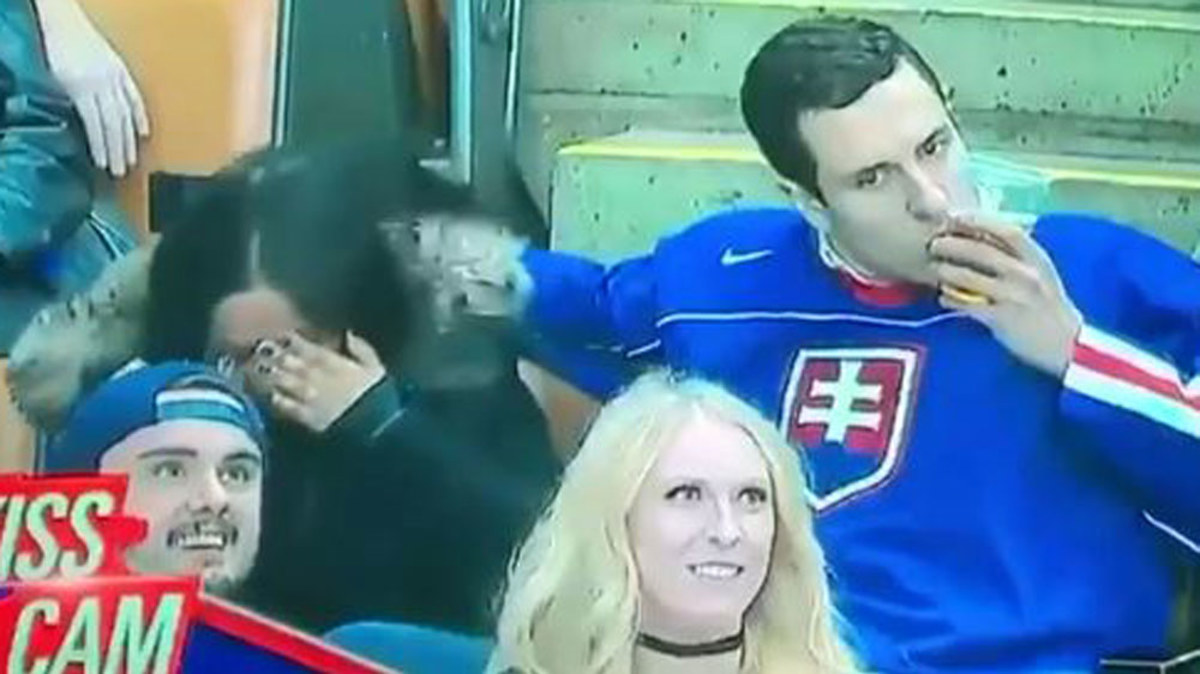 Brave soul turns Kiss Cam into Beer Kiss Cam | Nine.com.au