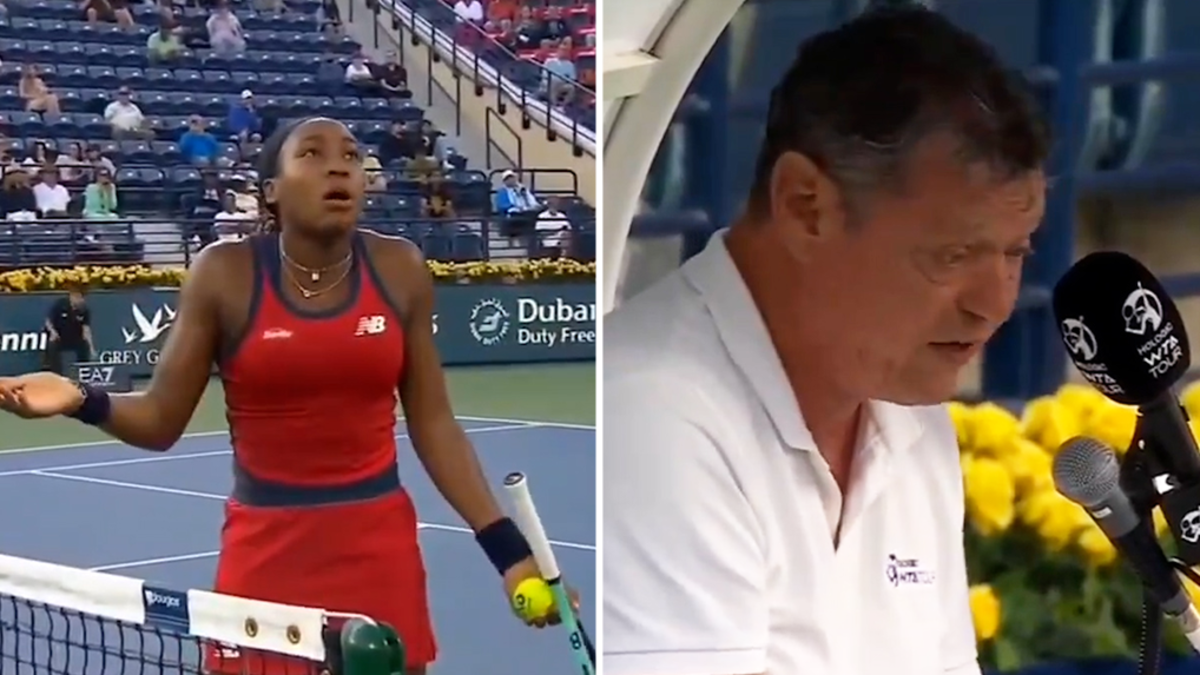 Tennis news 2024: Coco Gauff argument with chair umpire Pierre Bacchi ...