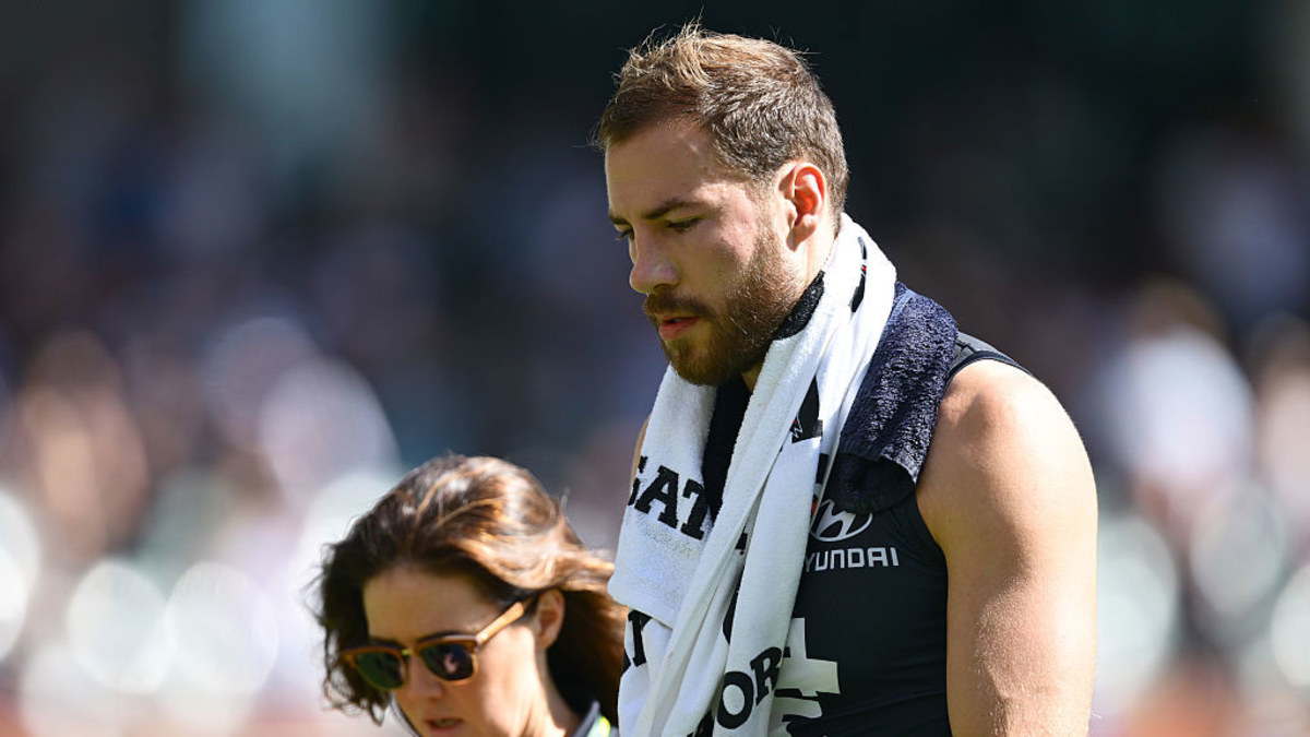 AFL news 2025: Carlton Blues star Harry McKay subbed out with ...