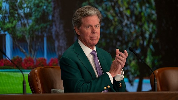 The Masters 2025: Augusta National Golf Club Chairman Fred Ridley makes ...