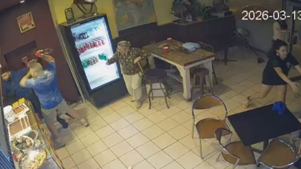 Brunswick: Man in intensive care after brawl at Melbourne pizza shop ...