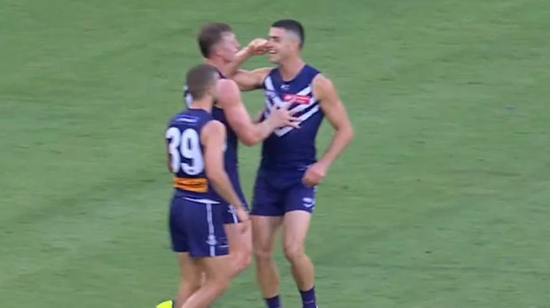 AFL news 2026: Fremantle's Patrick Voss fined for 'crybaby' taunt vs ...