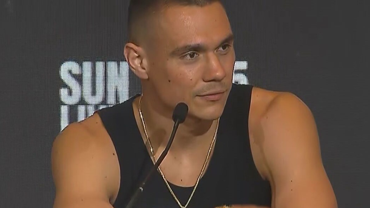 Boxing news 2026: Tim Tszyu v Denis Nurja fight press conference | Nine ...