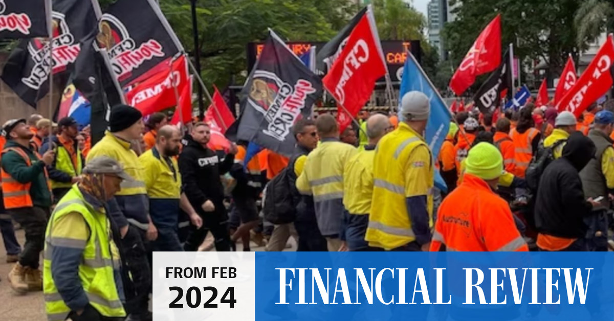 CFMEU and construction unions top donations to Victoria ALP