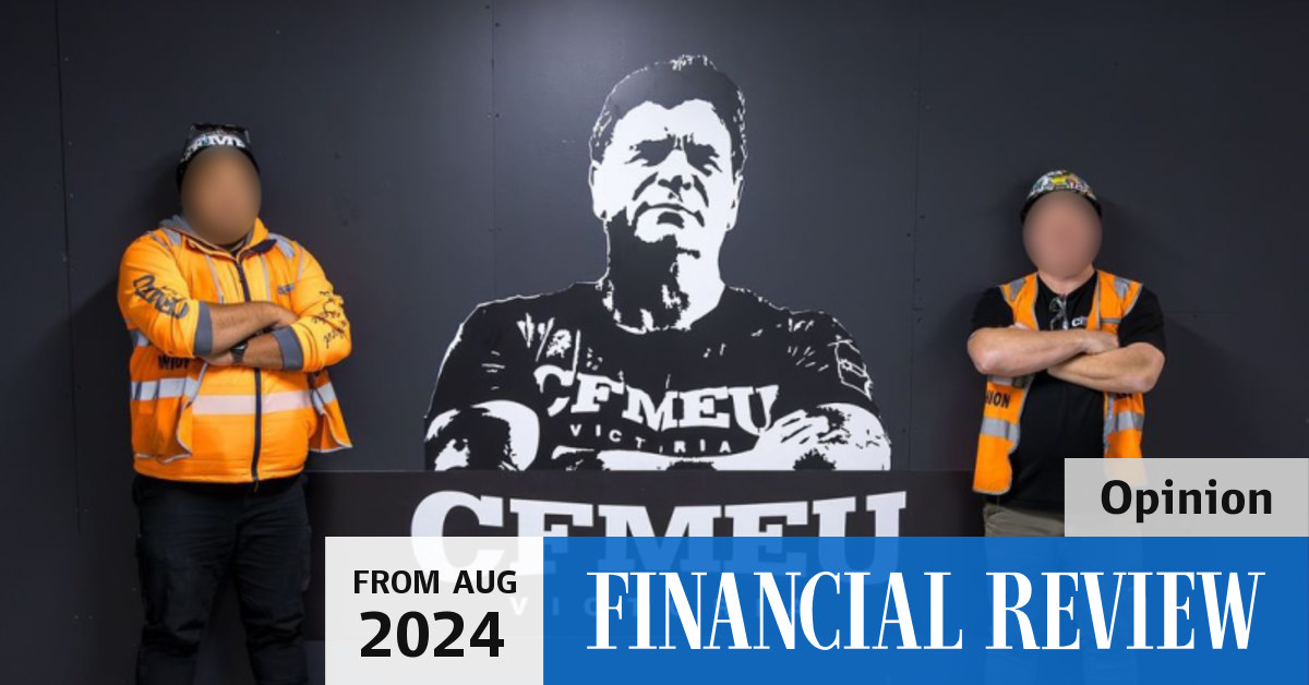 Building Bad: Five fixes are called for to clean up the CFMEU