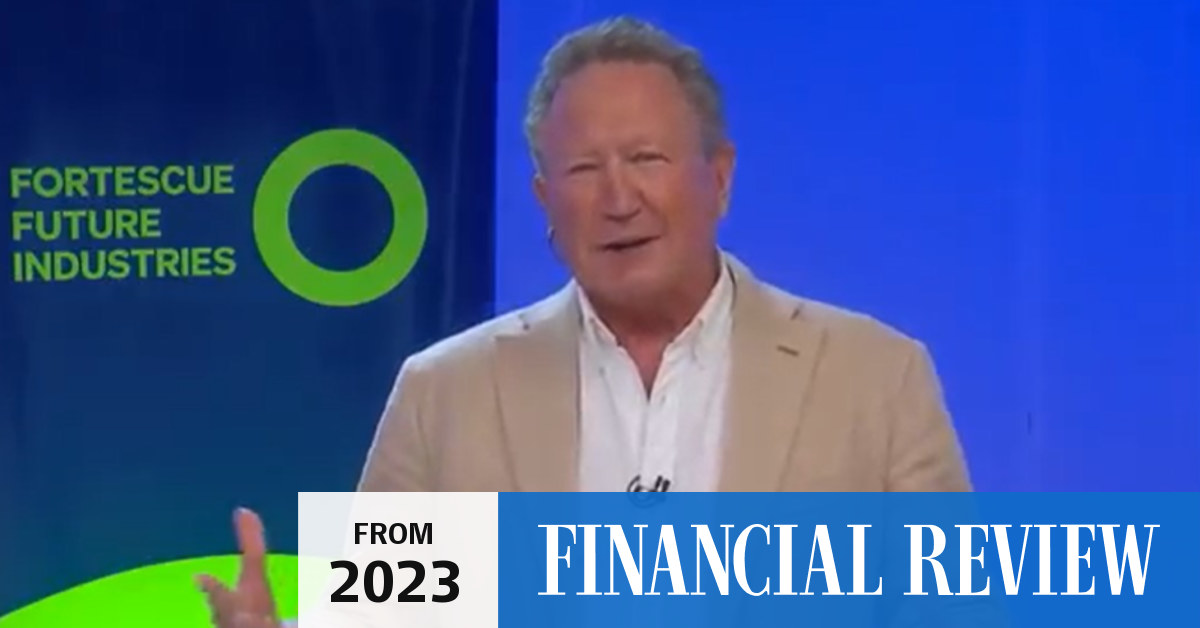 ASX FMG: Fortescue buys hydrogen project, rebrands FFI