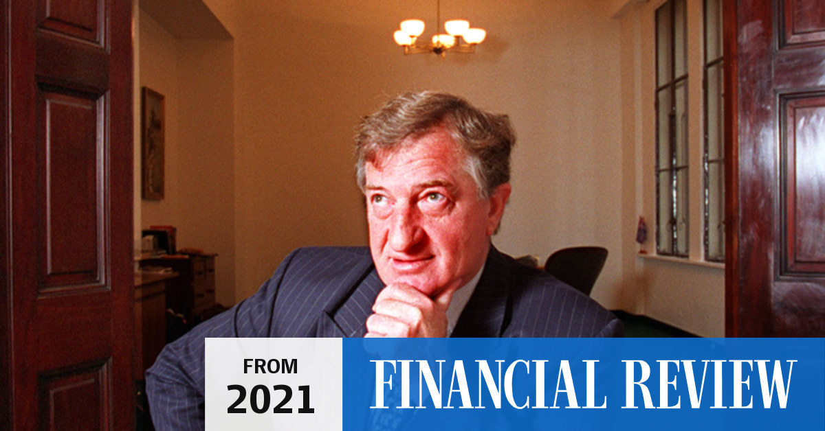 John Elliott death: Rise and rise, and fall of a corporate and ...