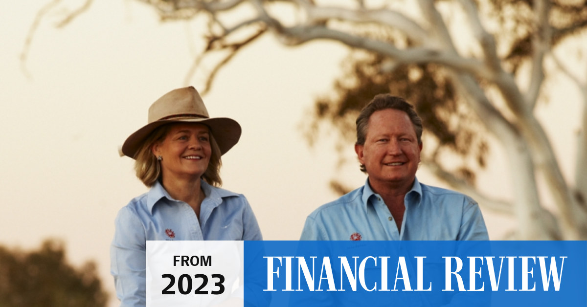 Andrew and Nicola Forrest: in this family empire, it’s all a matter of ...