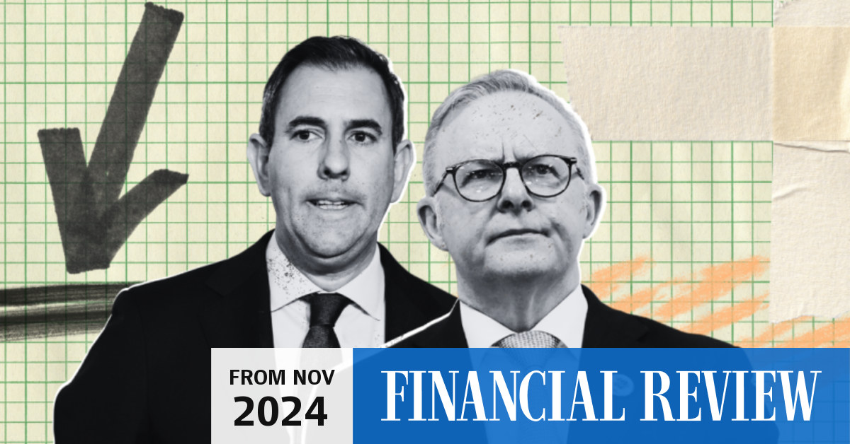 Australian federal budget: Treasurer Jim Chalmers’ budget bottom line ...