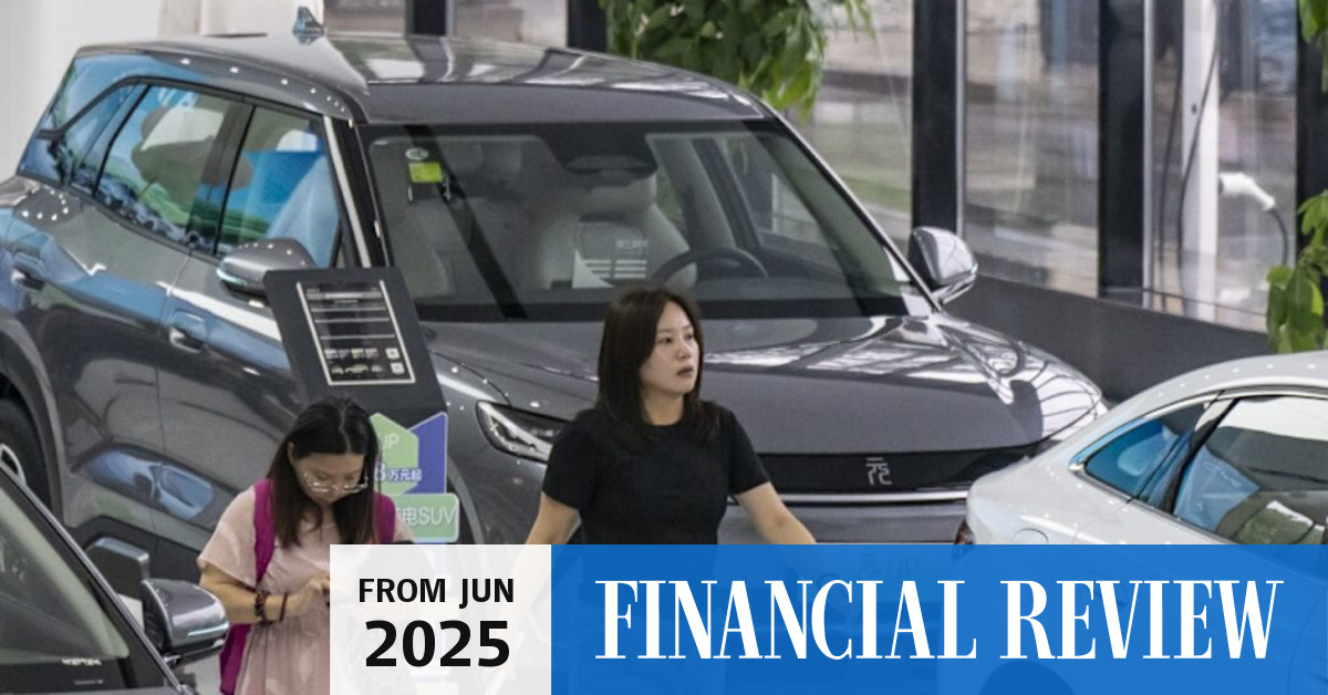 BYD slows production of electric cars, shuts showrooms as China car ...