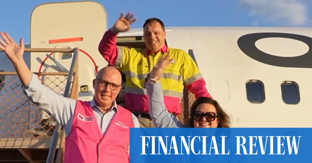 Peter Dutton the main guest at Gina Rinehart political fundraisers