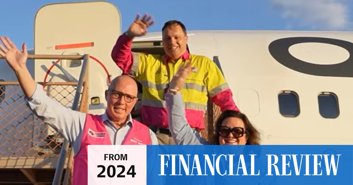 Peter Dutton the main guest at Gina Rinehart political fundraisers