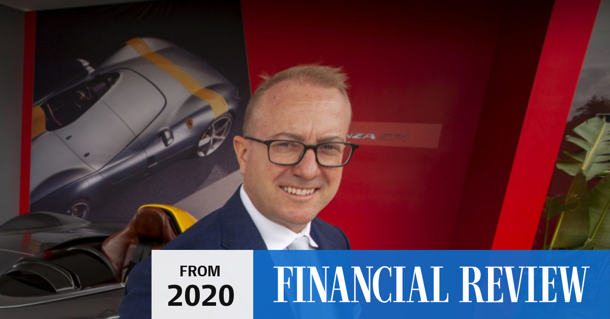 Ferrari CEO's immaculate timing