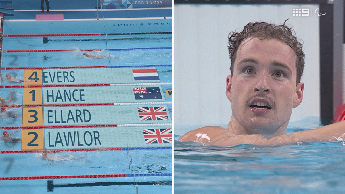 Paris 2024 Paralympic Games: Para-swimming, Australian Benjamin Hance ...