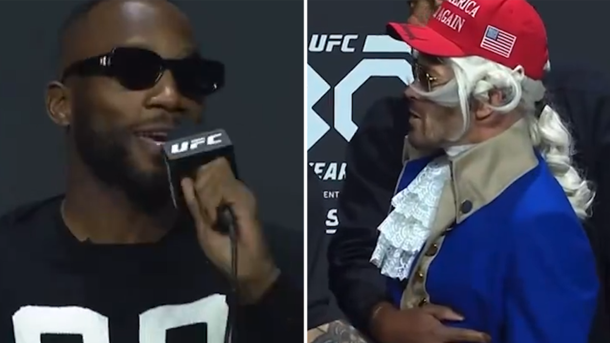 UFC 296: Leon Edwards father sledge sparks chaos Colby Covington