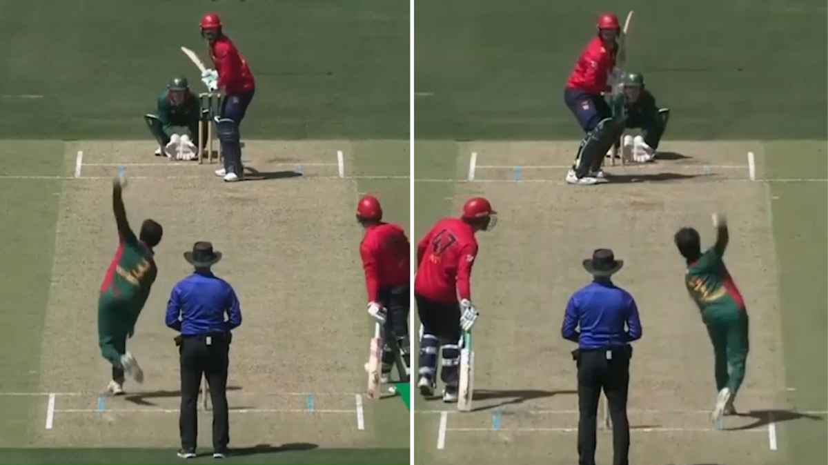 Cricket news 2025: Nivethan Radhakrishnan's ambidextrous bowling ...