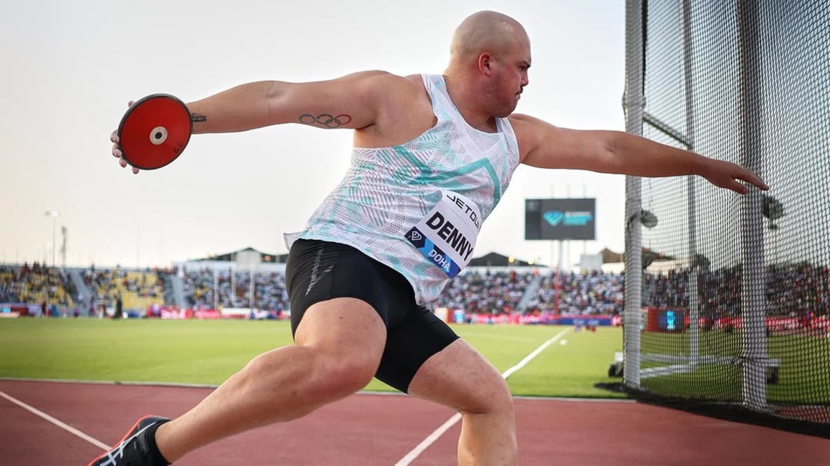 Athletics news 2025: Australia's Matt Denny wins men's discus at Doha ...