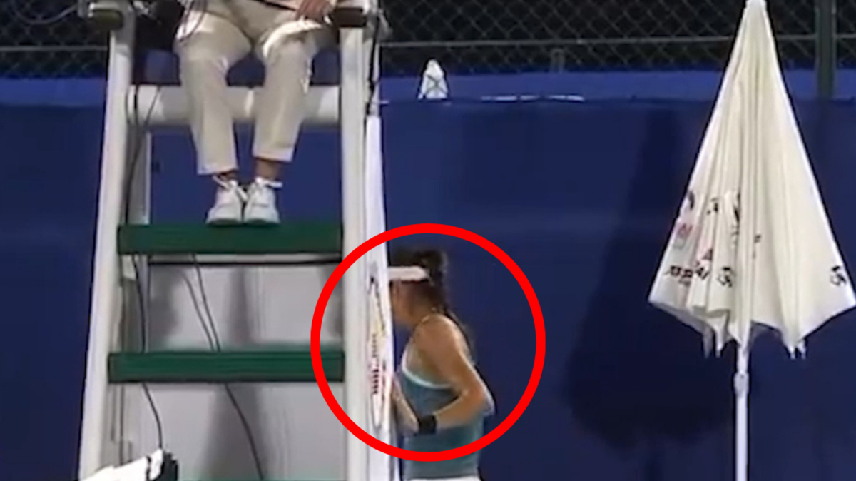 Tennis news 2025: Emma Raducanu leaves court in tears, spectator banned ...