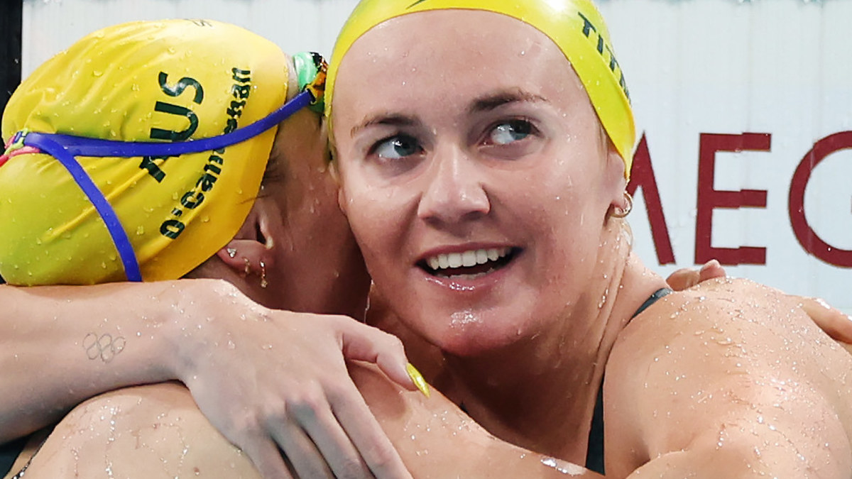 Paris Olympics 2024: Aussie swim coach denounces Ariarne Titmus' claims about Olympic village ...