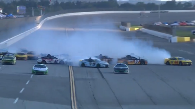 NASCAR news 2024: Talladega crash, 27-car pileup brings out red flag ...