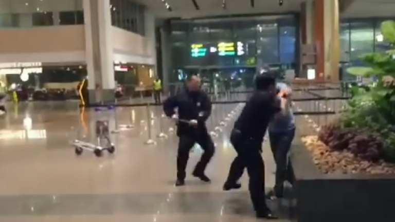Perth man arrested in Singapore after drunken spree at Changi Airport