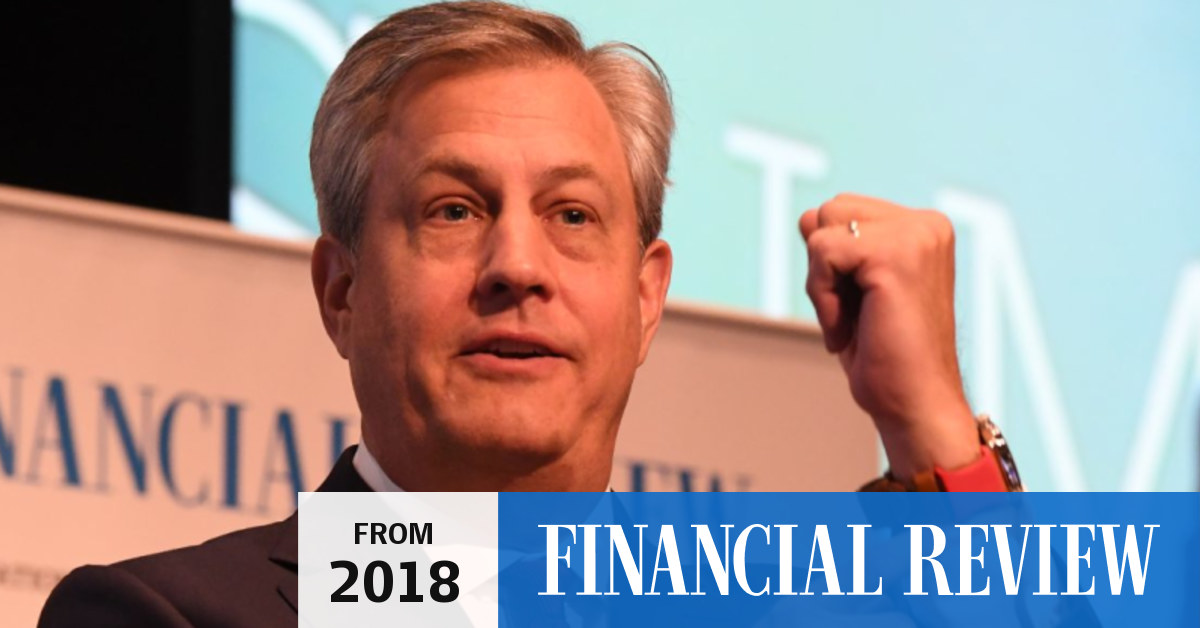 Westpac CEO Brian Hartzer says cashless society is just round the corner