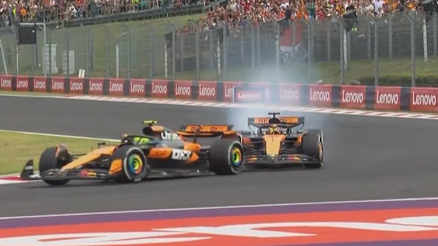 F1 motorsport 2025 news, Lando Norris beats Oscar Piastri to Hungarian ...