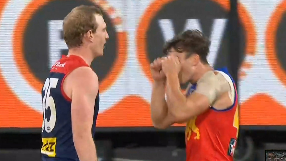 AFL news 2024, Brisbane Lions Noah Answerth whacked for Harrison Petty ...