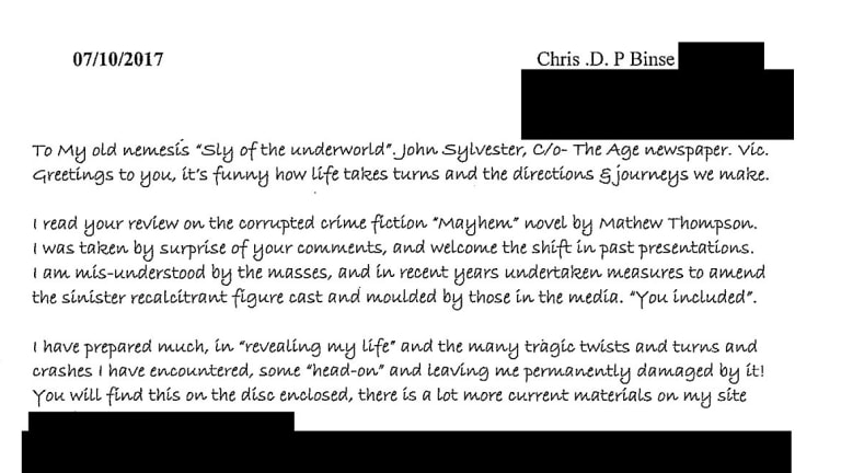 Chris Binse has taken one step to reform: Can he make the journey to ...