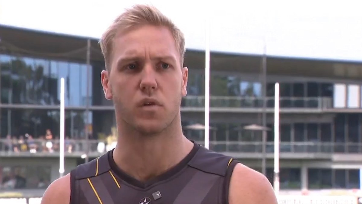 AFL News 2025: West Coast Eagles captain Oscar Allen press conference ...