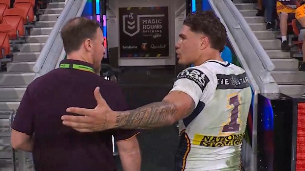 NRL news 2026: Brisbane Broncos fullback Reece Walsh forced off with ...