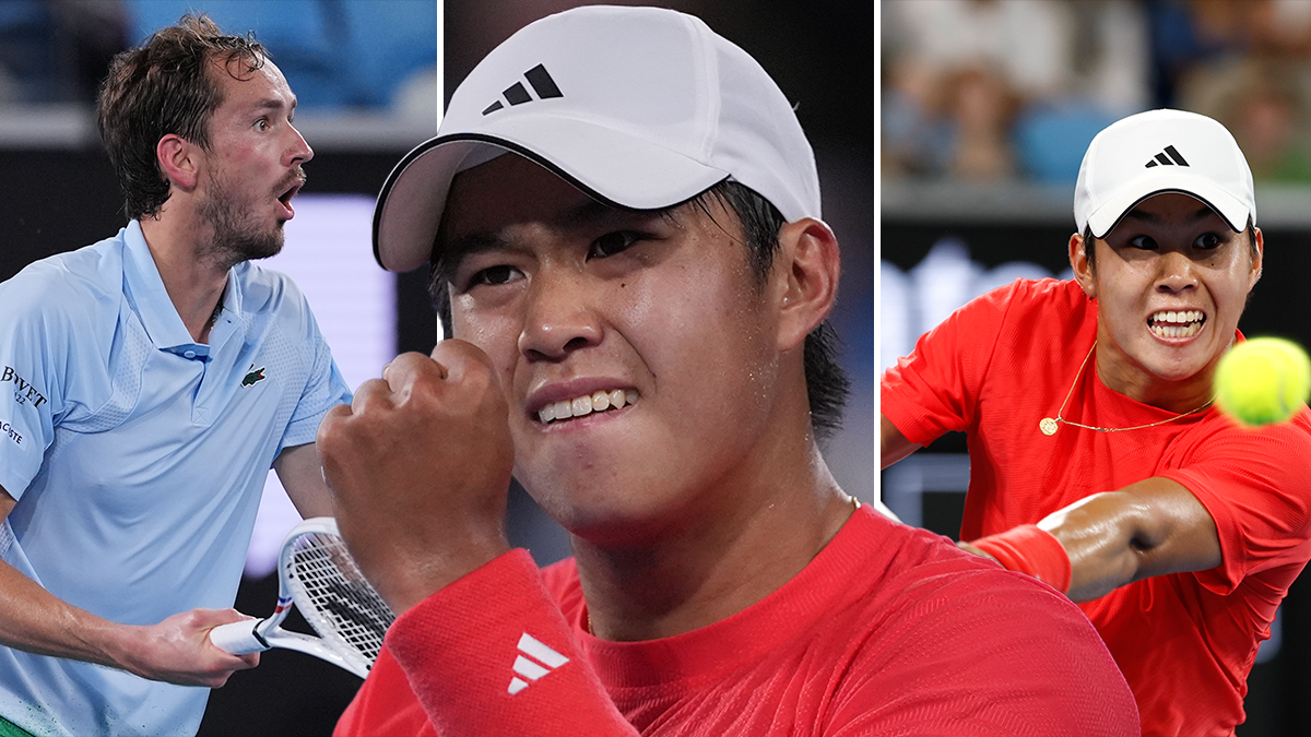 Australian Open 2025 | Learner Tien upsets Daniil Medvedev in shock ...