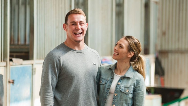 Canberra Raiders' Luke Bateman and jockey Kayla Nisbet's worlds have ...