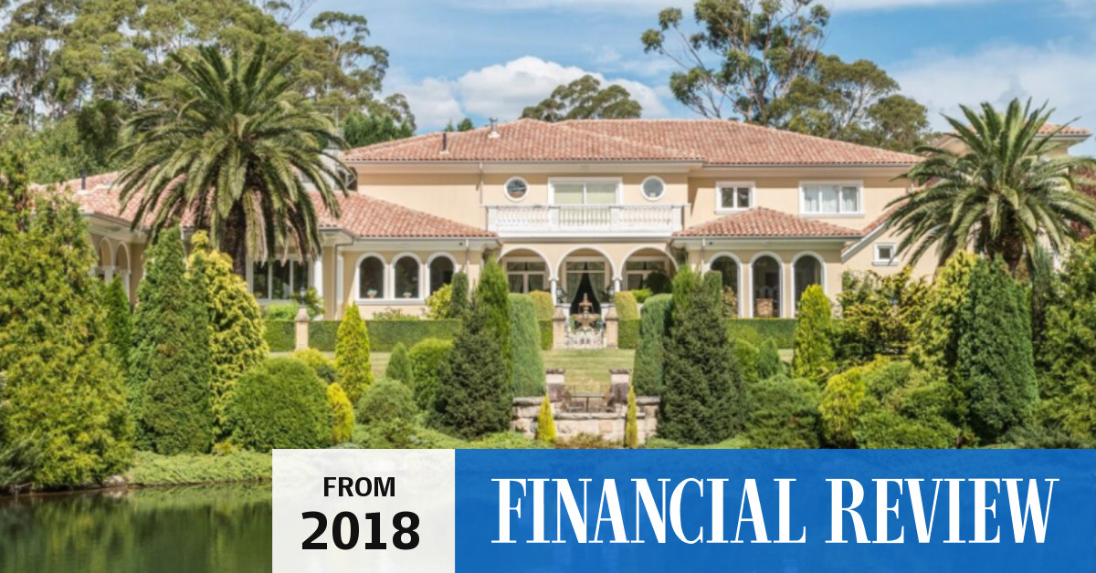 Palatial Bellagio Estate sets new house price record in Bowral