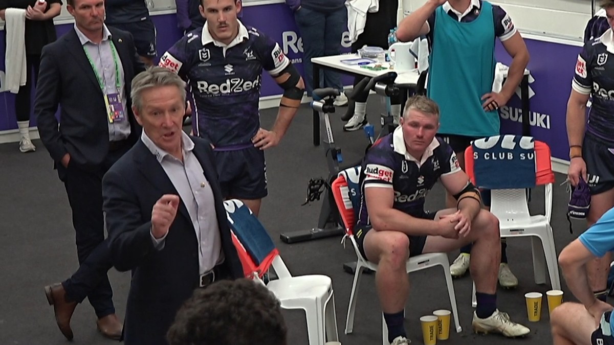 NRL news 2026 | Craig Bellamy press conference, half-time spray ...