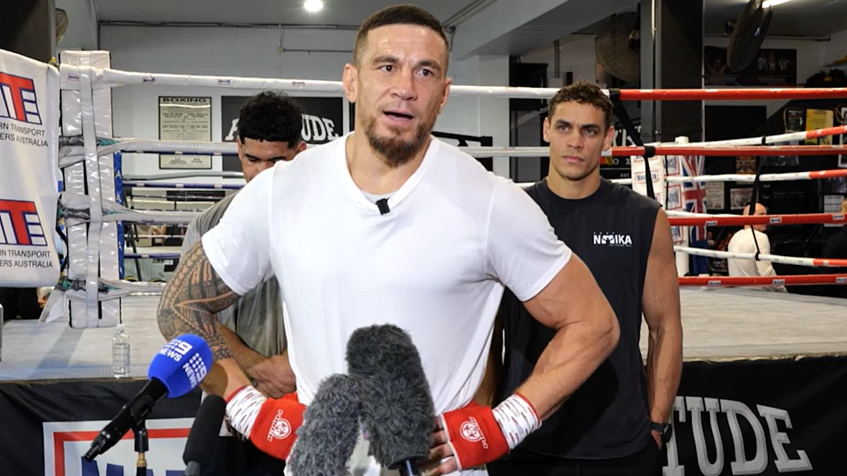Sonny Bill Williams vs Paul Gallen boxing fight 2025 | SBW press ...