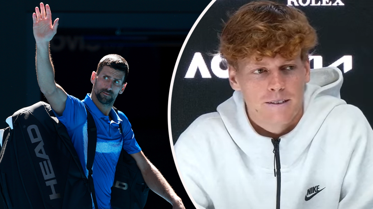 Australian Open 2025 | Jannik Sinner's discusses Novak Djokovic's ...