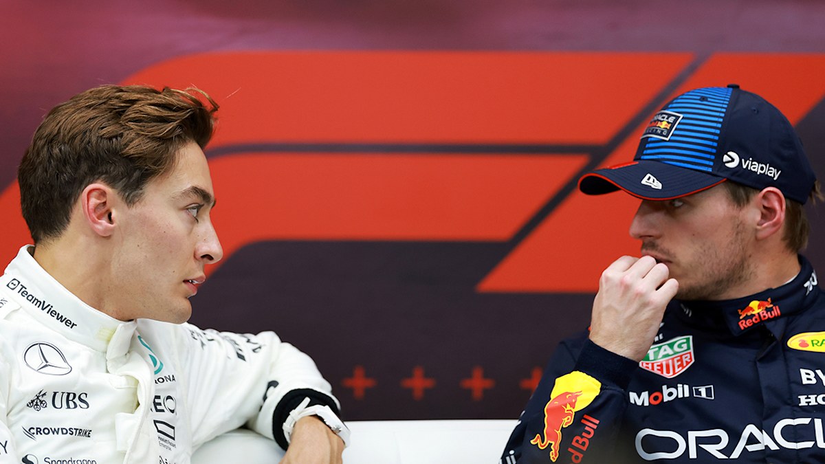 F1 news 2025: George Russell reaction, Max Verstappen commits to Red ...