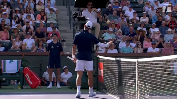 Tennis news 2026 | Novak Djokovic requests video review for hinderance ...