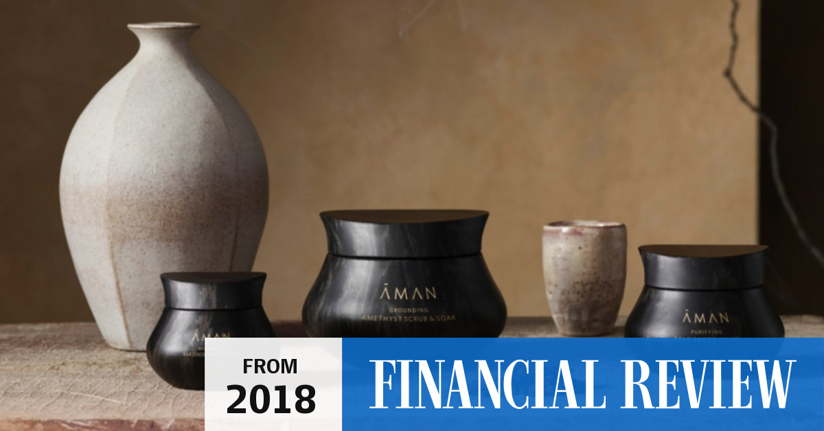 Aman Resorts' skincare uses ingredients from its most exotic locations