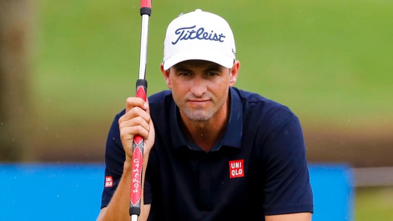 Adam Scott swept up in optimism about return of his broomstick putter