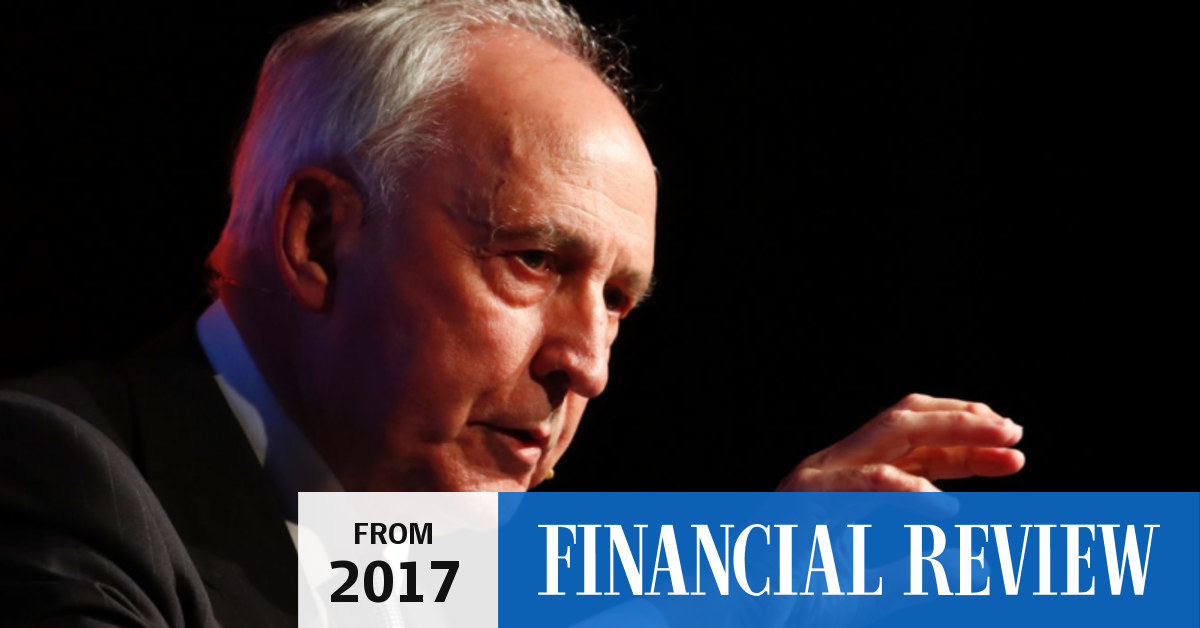 Paul Keating's Minsky moment prediction rings true among economists