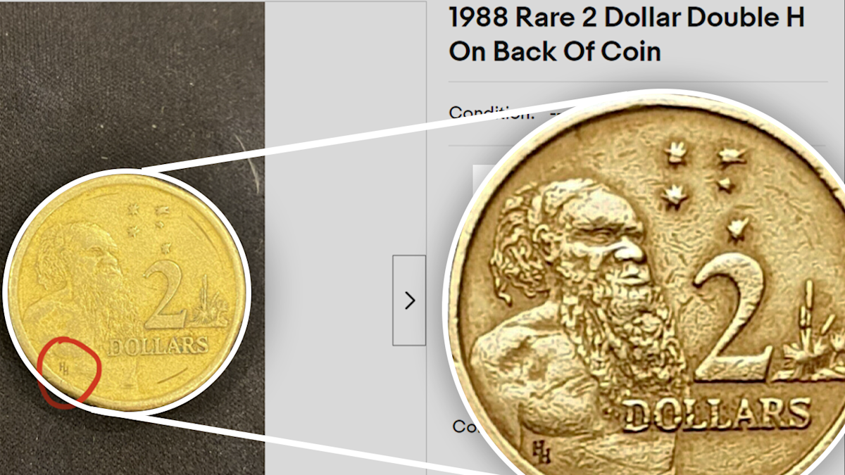 Rare 'HH' $2 coins selling for $7500 on eBay but experts say they're ...